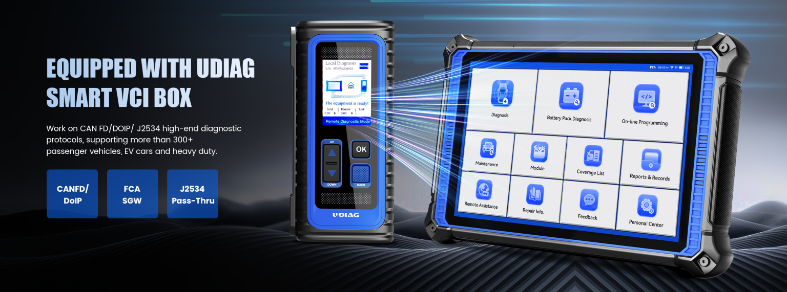 X-95 PRO OE-Level Full System Diagnostic Tool - UDIAG