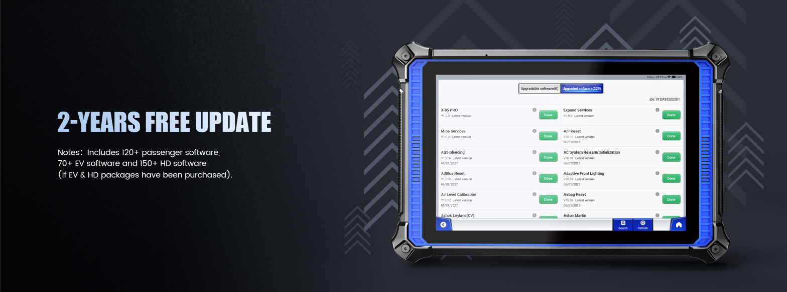 X-95 PRO OE-Level Full System Diagnostic Tool - UDIAG
